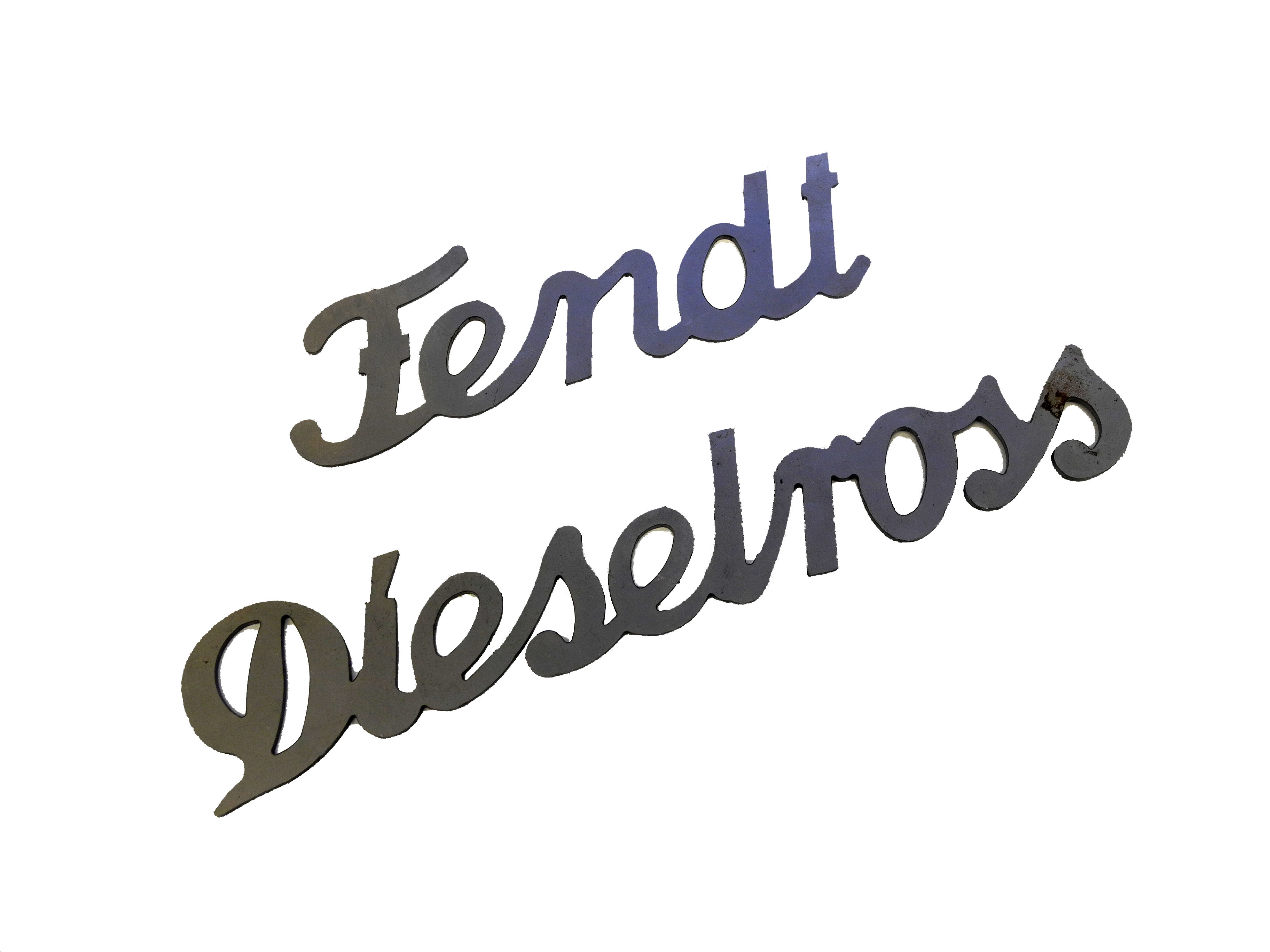 Theopold-Parts - Dieselross-Diesel Schriftzug Fendt