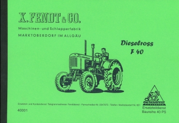 Theopold-Parts - Ersatzteilliste Fendt Dieselross F 40 ...