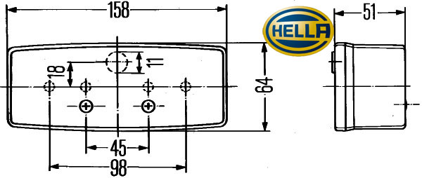Theopold-Parts - Rückleuchte Hanomag , Deutz , Lanz , Eicher , Fendt ...