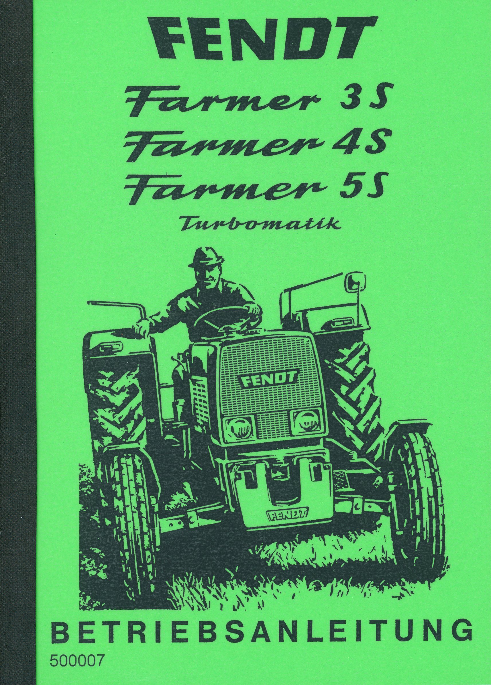 Theopold-Parts - Bedienungsanleitung Fendt Farmer 3 S, 4 S, 5 S (10.72 ...