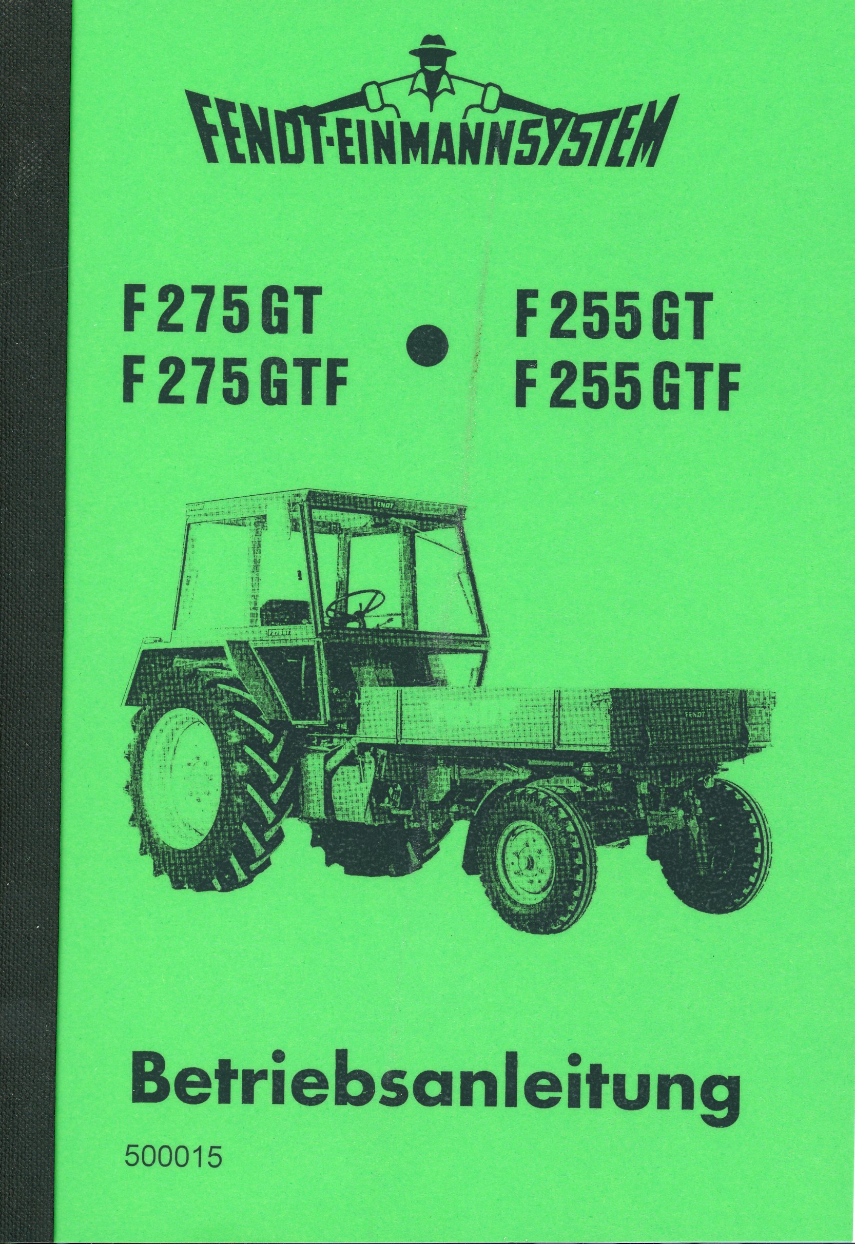 Theopold-Parts - Bedienungsanleitung Fendt Geräteträger F 255 GT/GTF ...